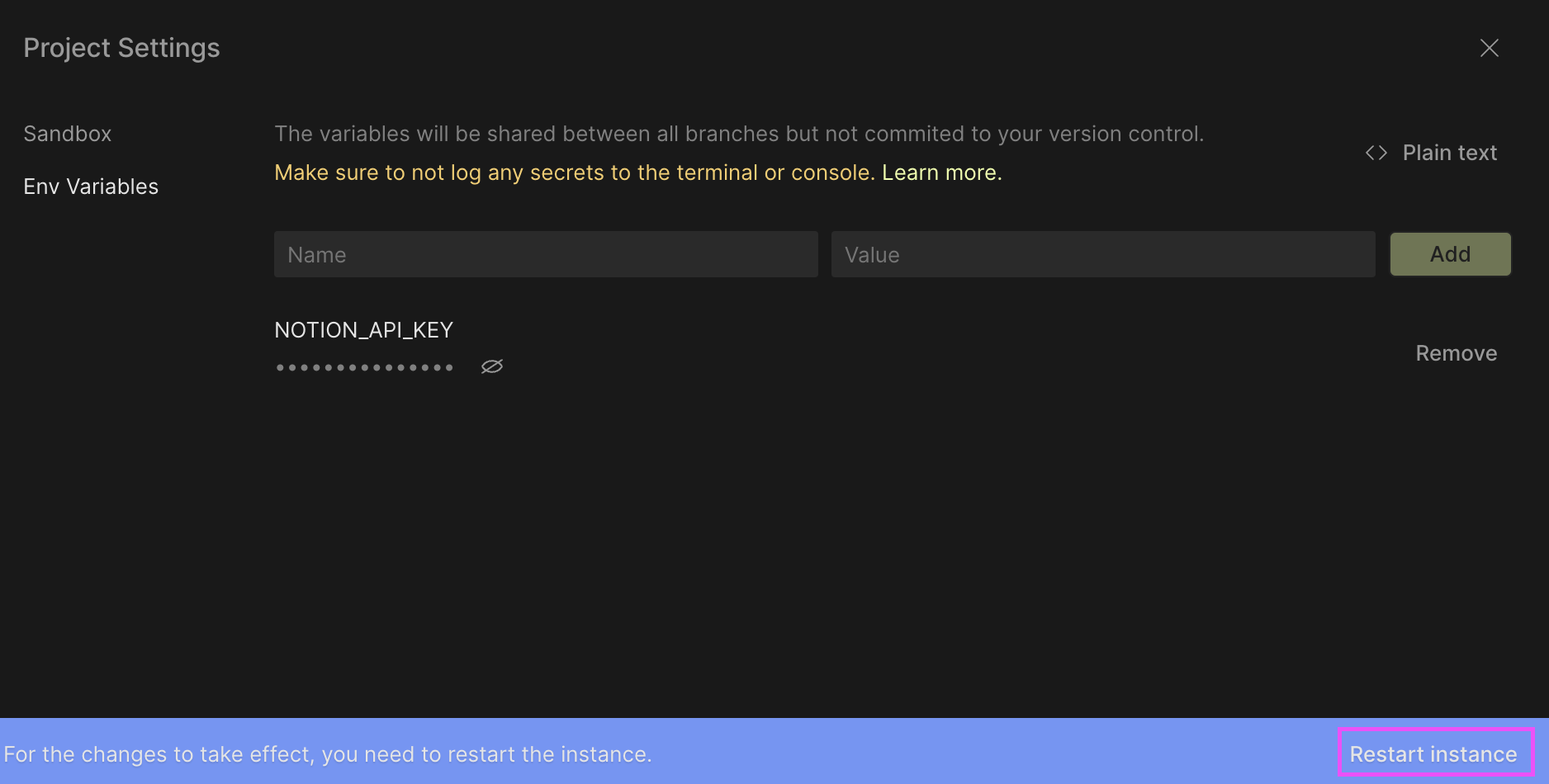 Codesandbox を使って Javascript や Python で Notion Api を使用する方法 チャべログ